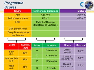 U lympho nguyên phát tại hệ TKTW.ppt