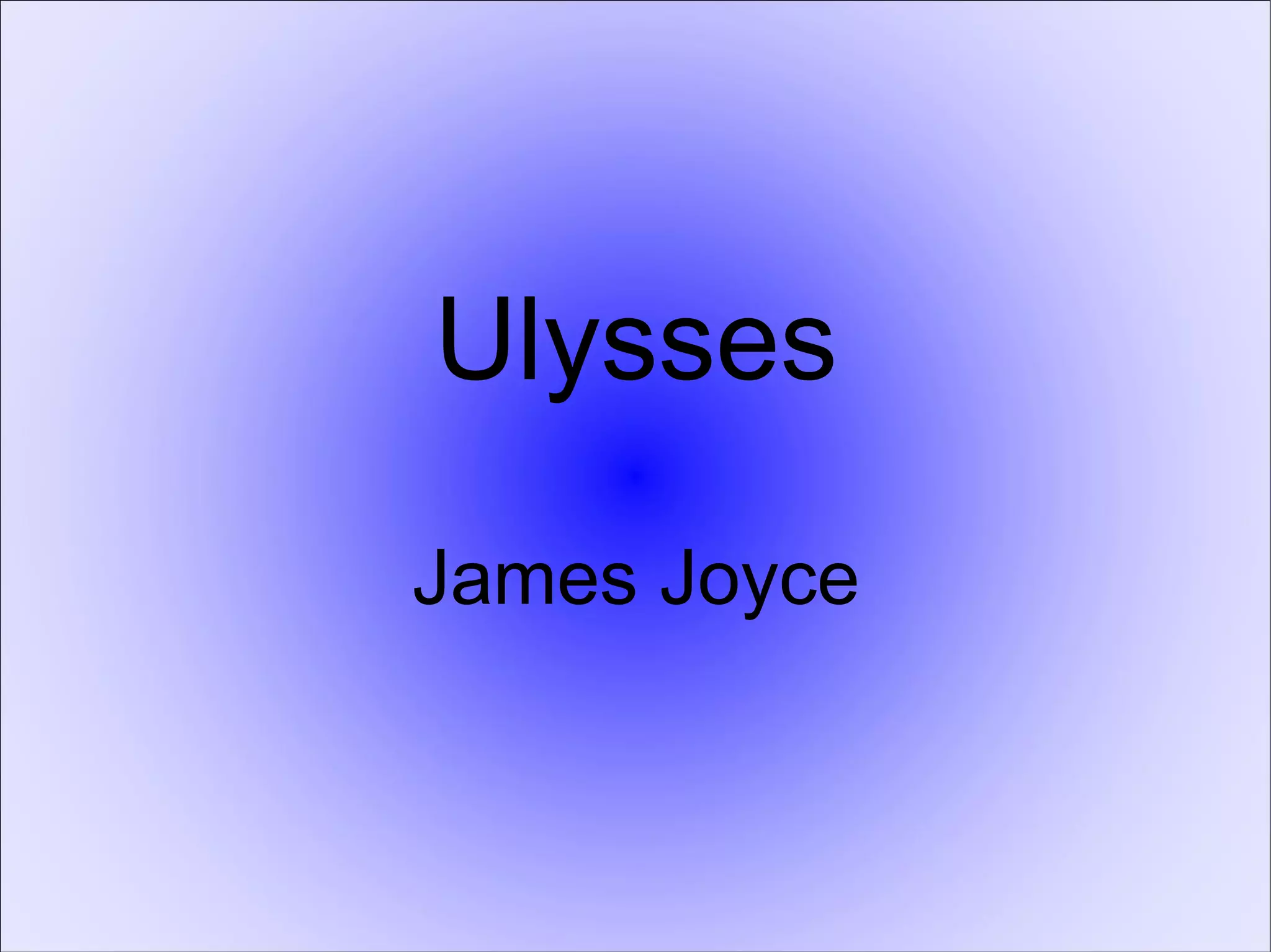 Ulysses | PPT