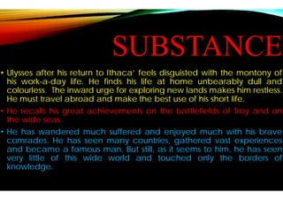 ULYSSES BY TENNYSON | PDF | Poetry | Books and Literature