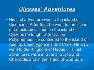 Ulysses odysseus | PPT