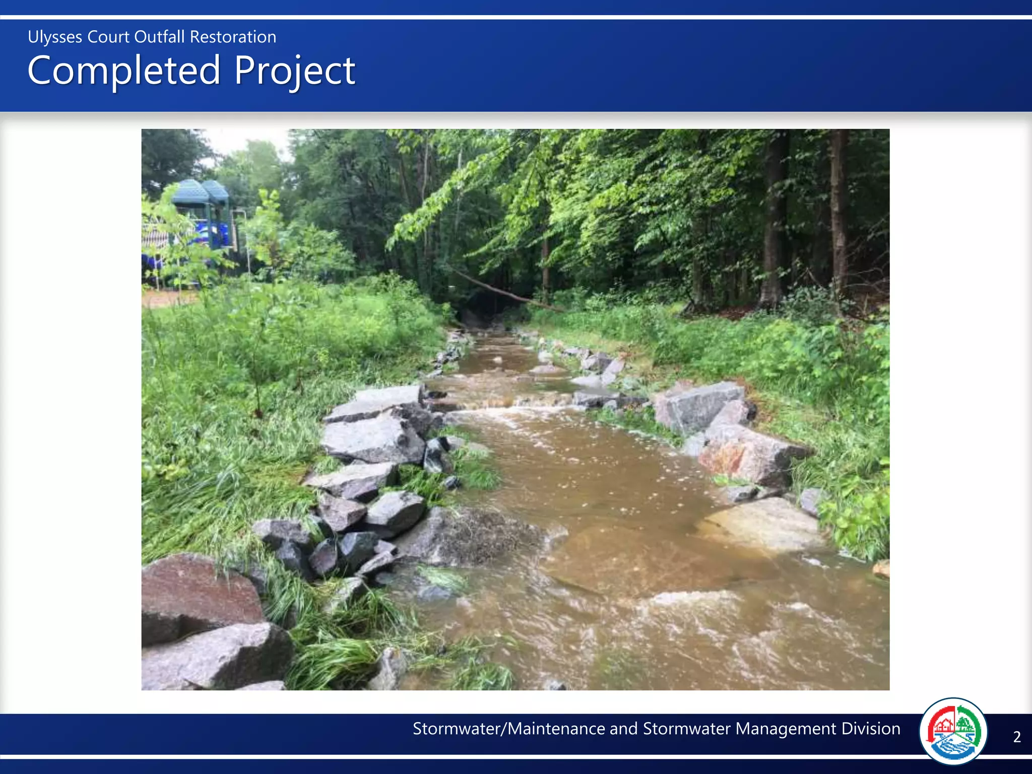 Ulysses Court Outfall Restoration | PPT