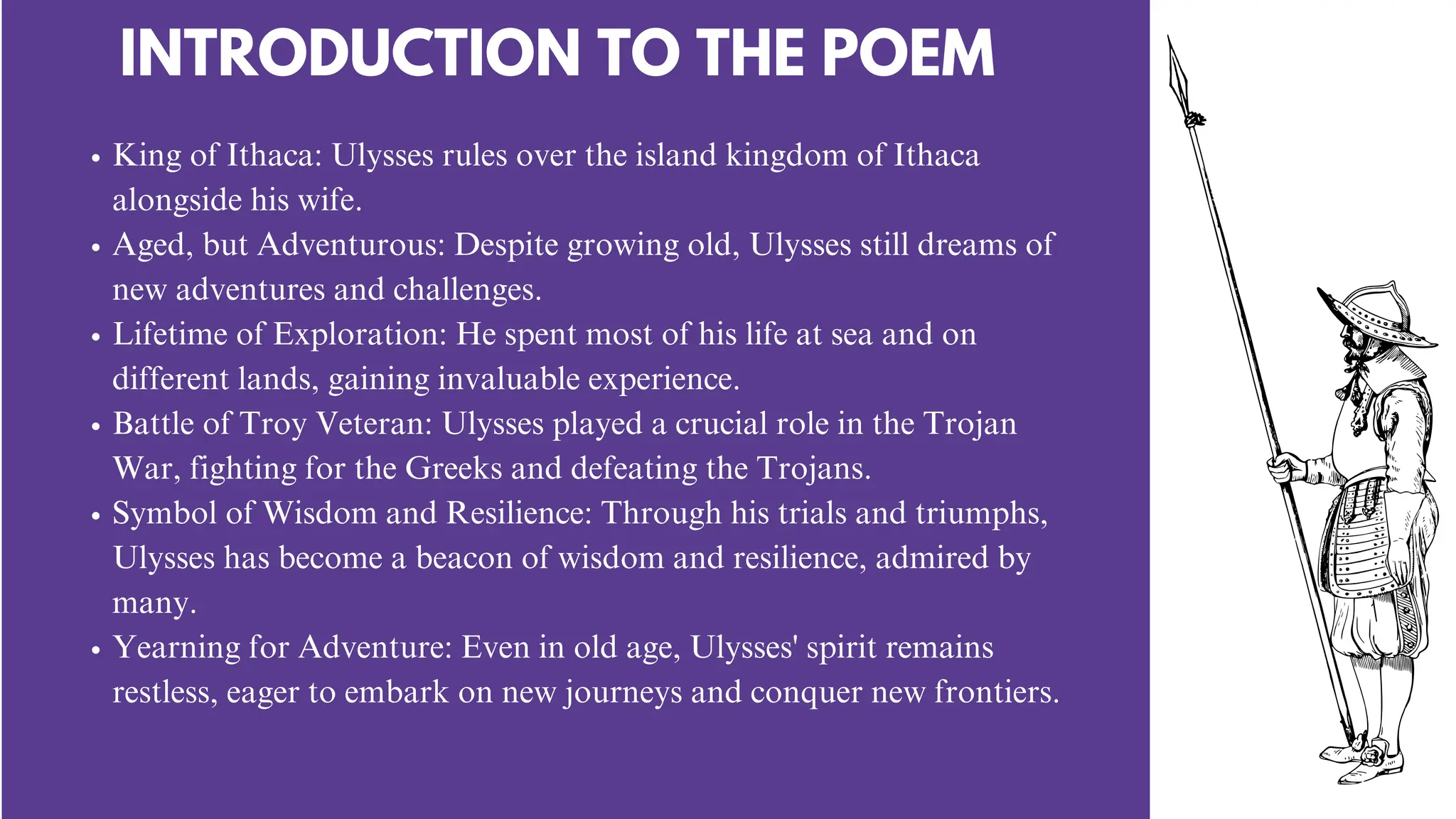 Unit-I: ULYSSES(Poem), SEMESTER-2 (Single major) | PDF