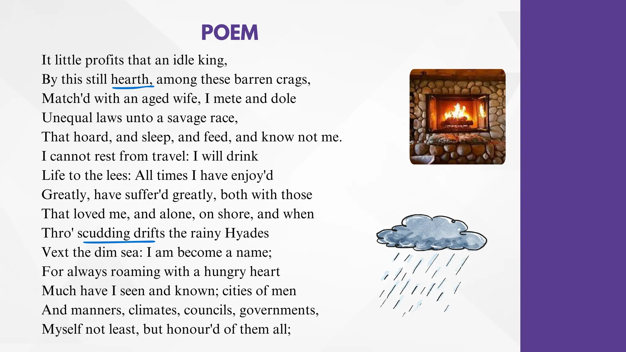 Unit-I: ULYSSES(Poem), SEMESTER-2 (Single major) | PDF