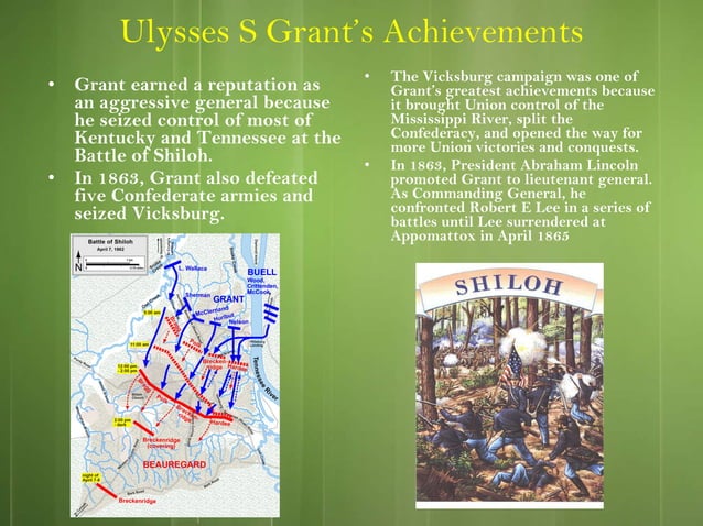 Ulysses s grant | PPT | Death, Injury, or Military Conflict | Sensitive ...