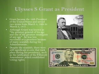 Ulysses s grant | PPT