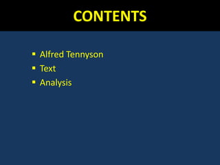 Ulysses by Alfred Tennyson | PPTX