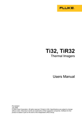 Ti32, TiR32 User Manual | PDF