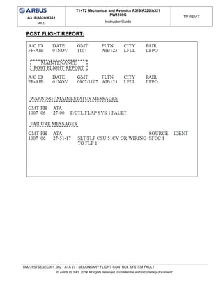 MIL guide for training course Airbus aircraft | PDF