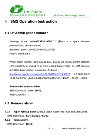 Um660 Hidden Magnetic GPS Tracker For Car user manual | PDF
