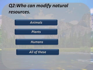 Programed instructional material: Natural resources | PPTX ...