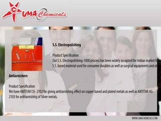 Electroplating Rectifiers, Metal Finishing Chemicals | PPTX