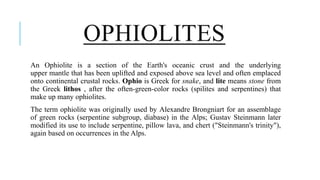 Oceanic crust | PPTX