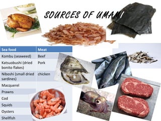 Umami- the 5th taste | PPT