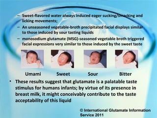 Umami- the 5th taste | PPT | Chemistry | Science