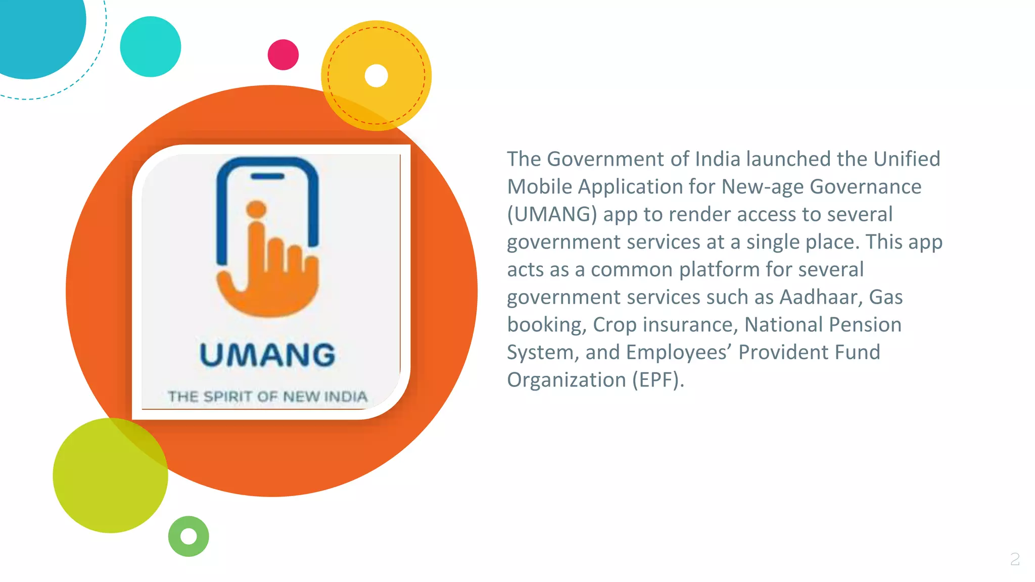 UMANG App - EPFO | PPTX