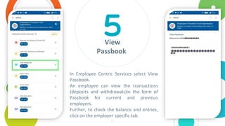 UMANG App - EPFO | PPTX