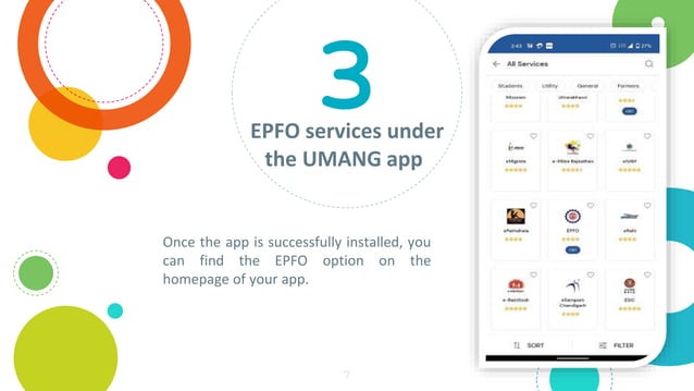 UMANG App - EPFO | PPTX | Internet | Computing