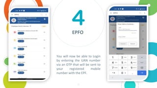 UMANG App - EPFO | PPTX