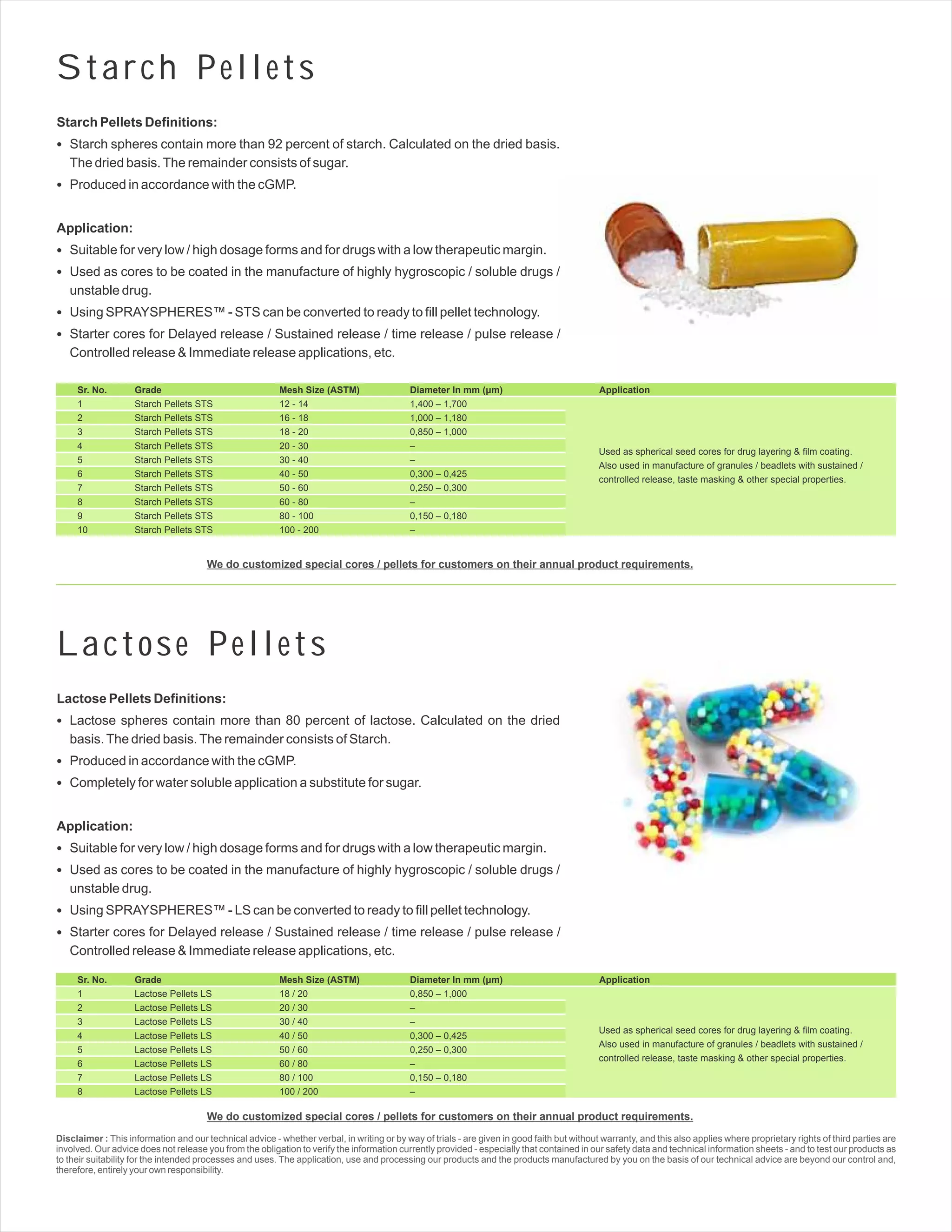 Umang neutral pellets | PDF