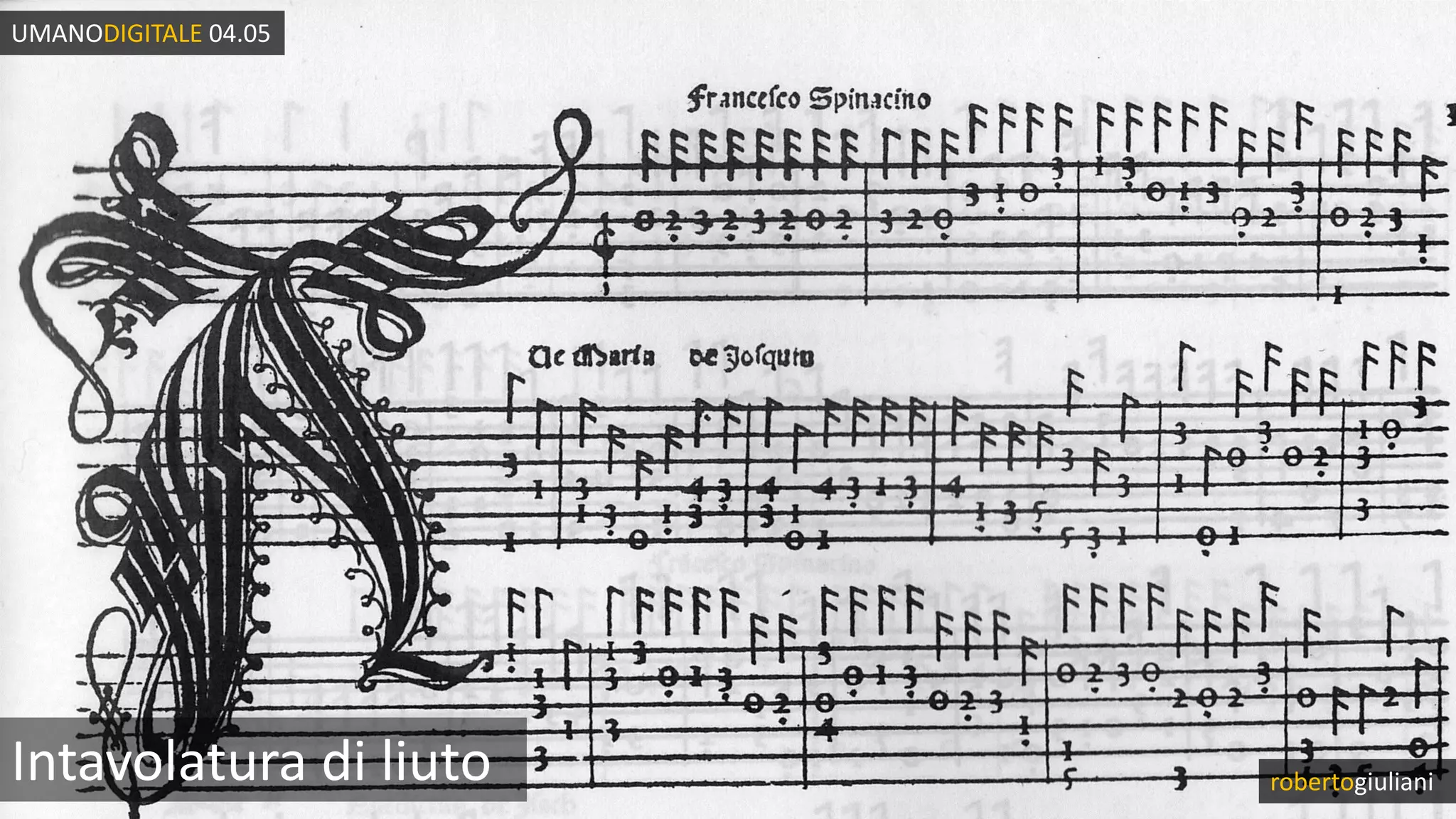 UMANO DIGITALE 04.05. La notazione musicale - Roberto Giuliani | PDF