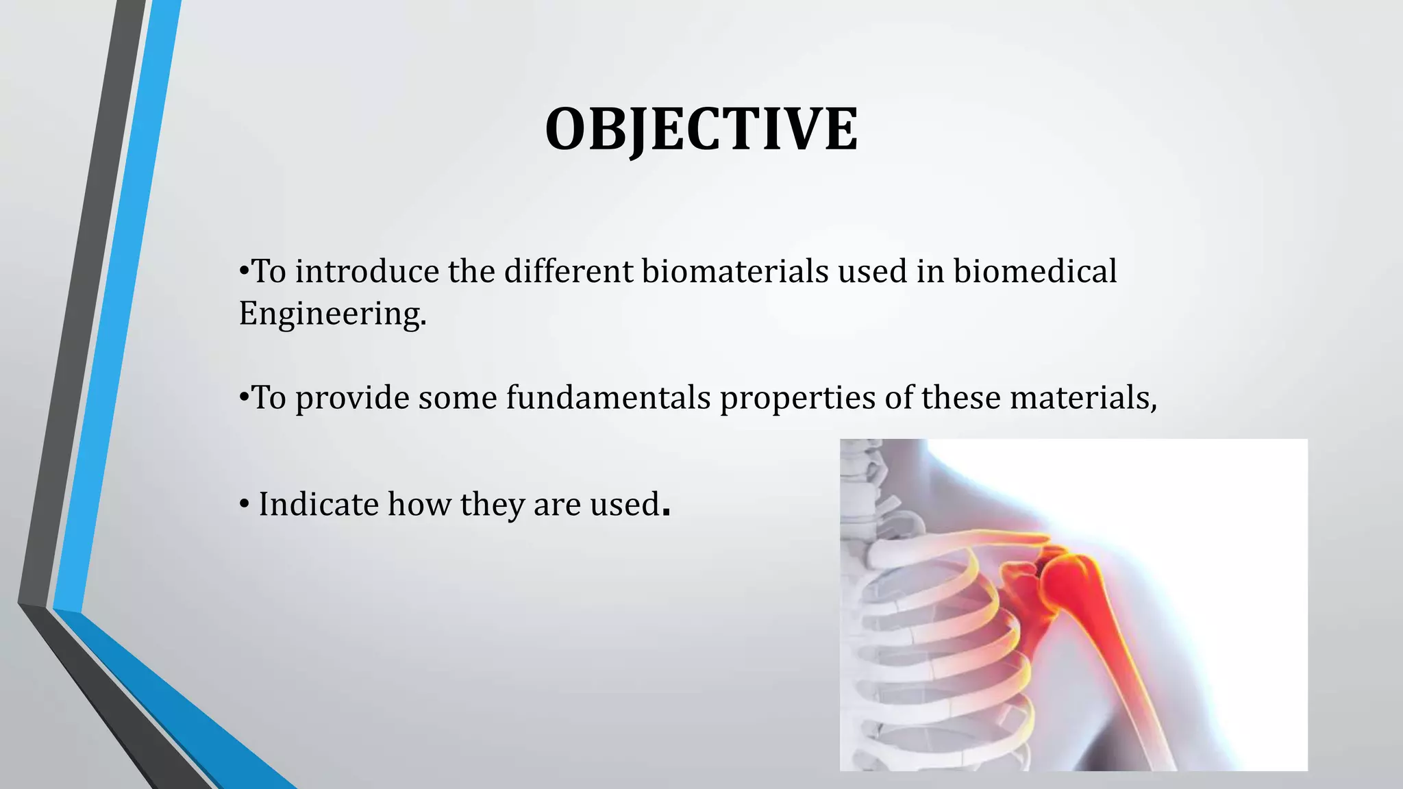 introduction of biomaterials by uma | PPTX