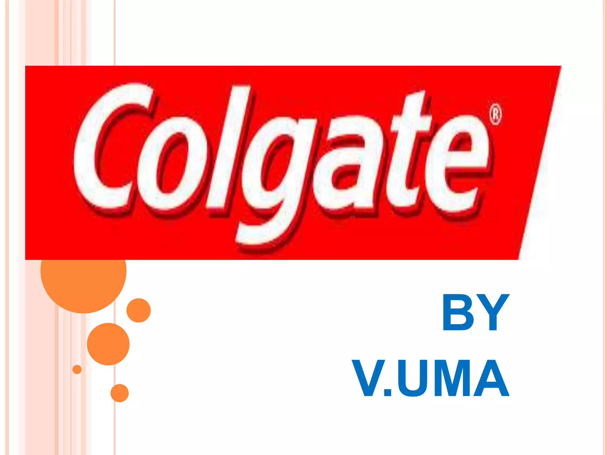 COLGATE | PPTX