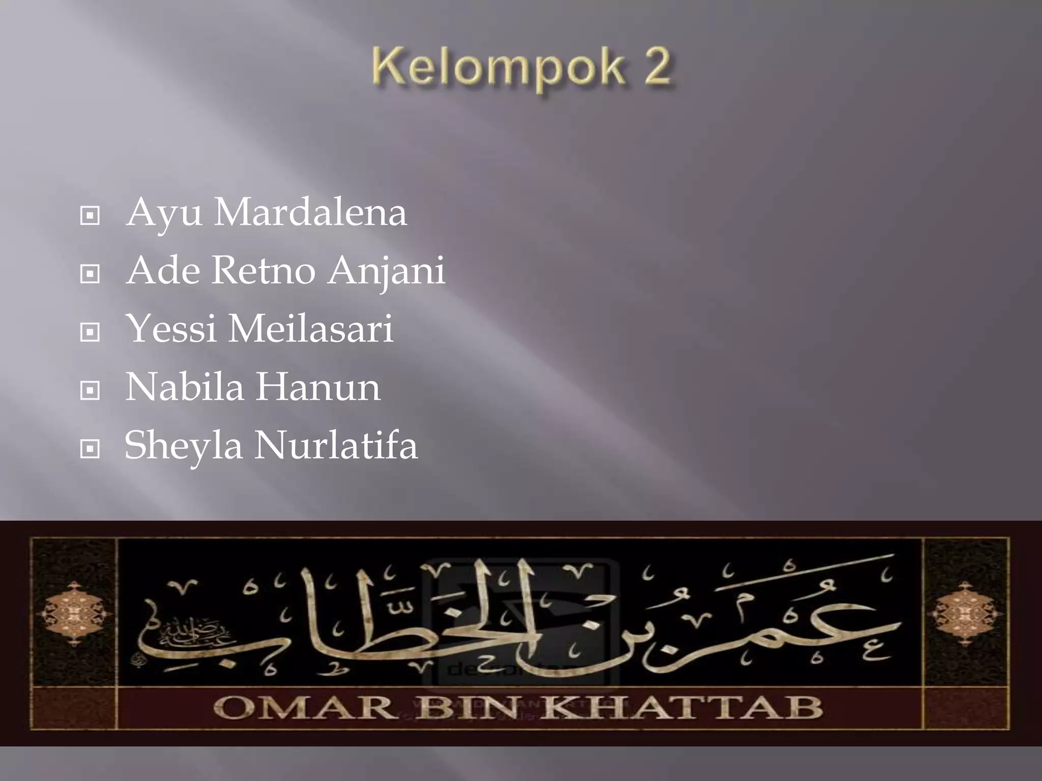 Umar bin khattab | PPTX