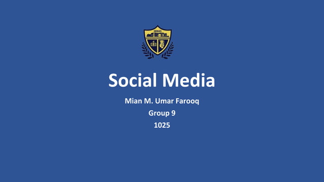 SOCIAL MEDIA and its impact ,uses , presentation | PPTX