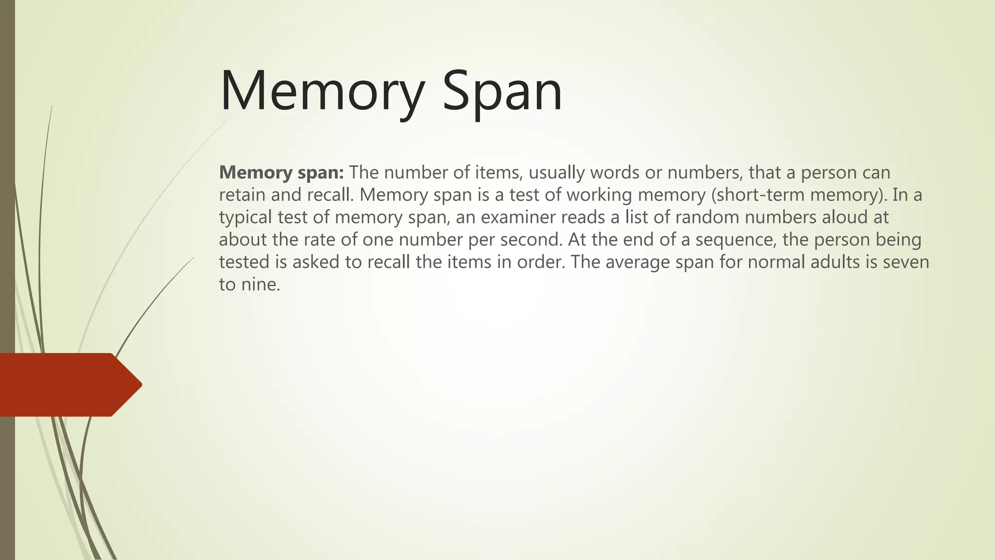 How to improve your memory | PPTX