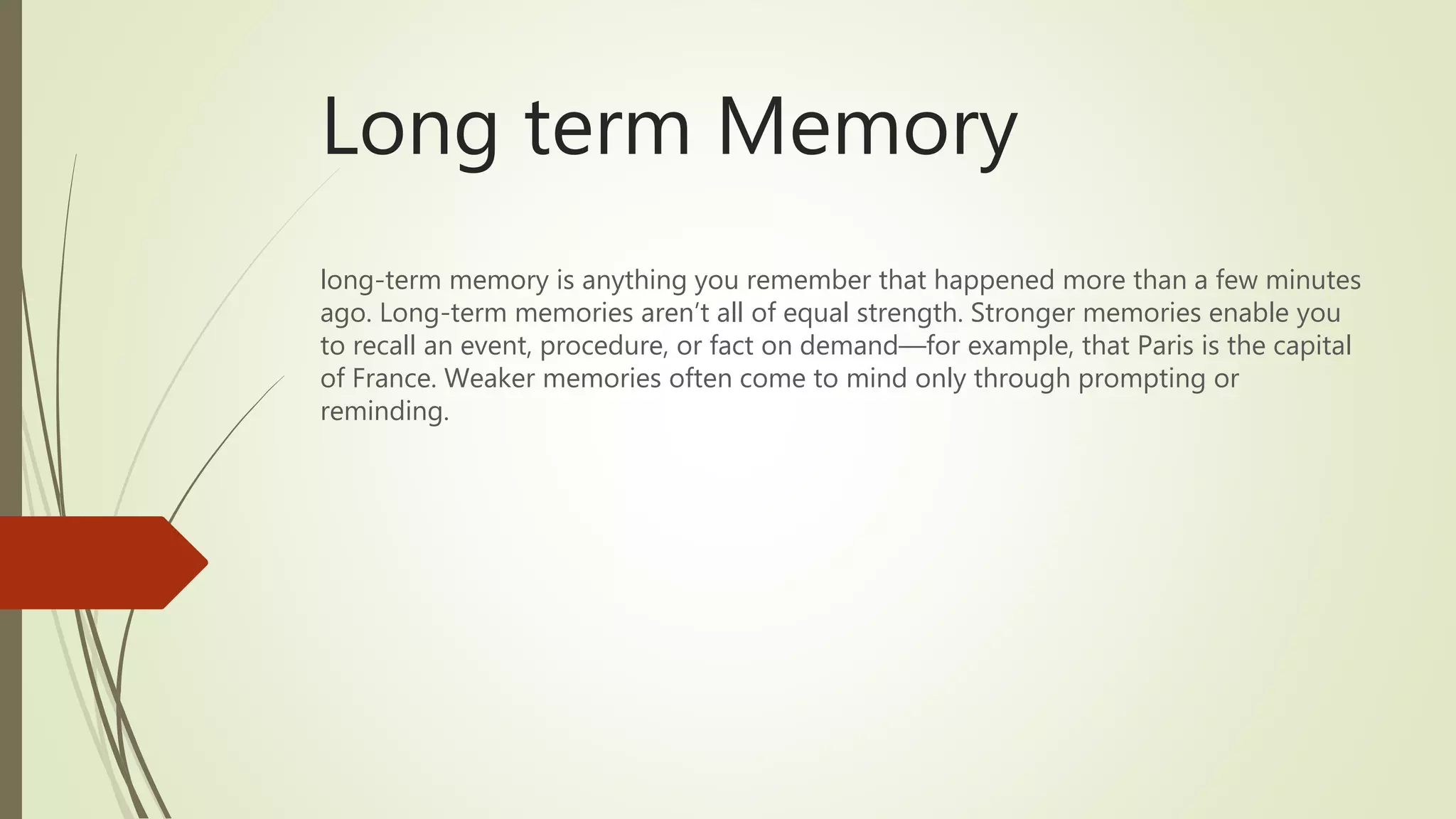 How to improve your memory | PPTX