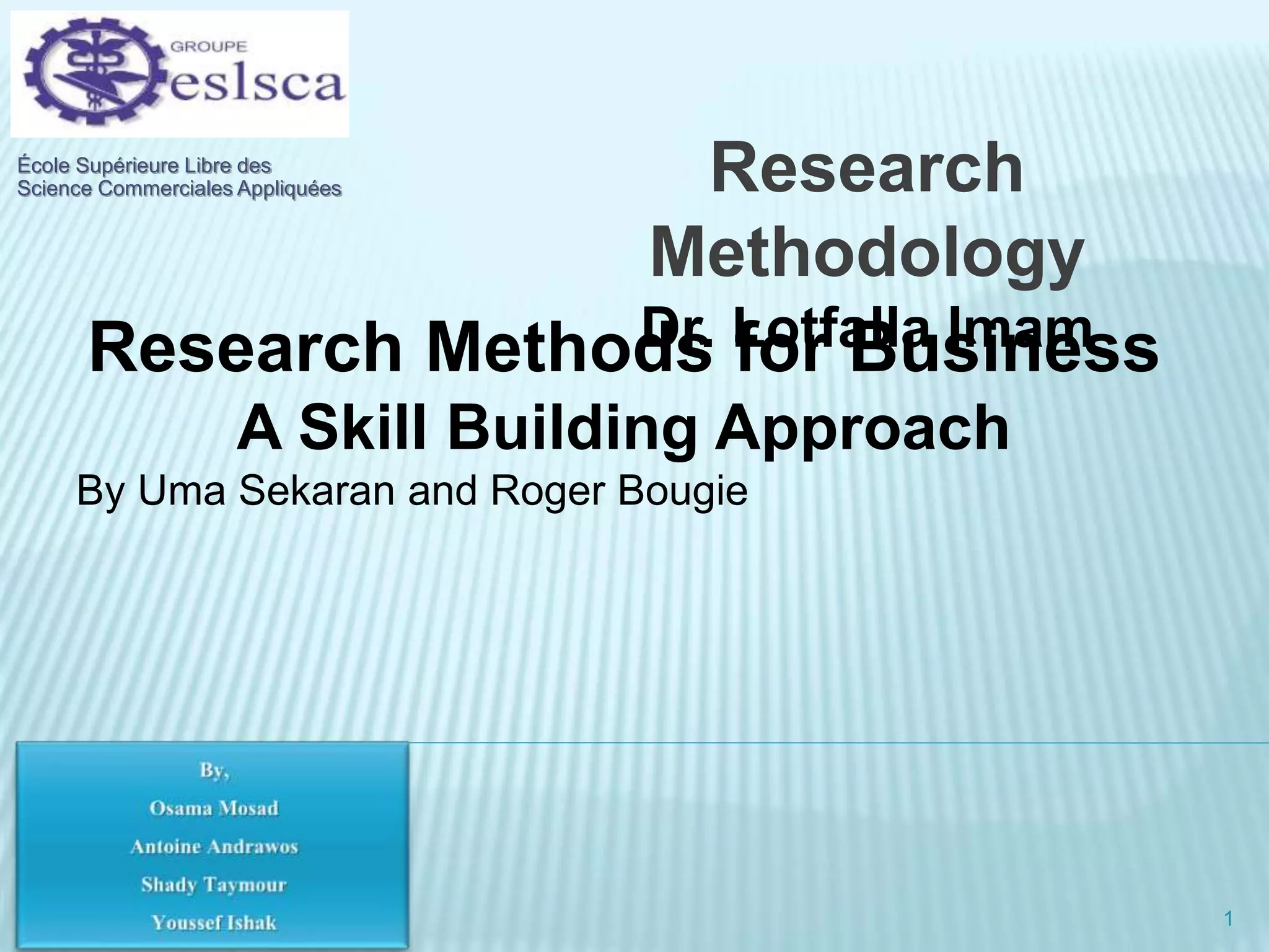 Business Research Method | PPTX