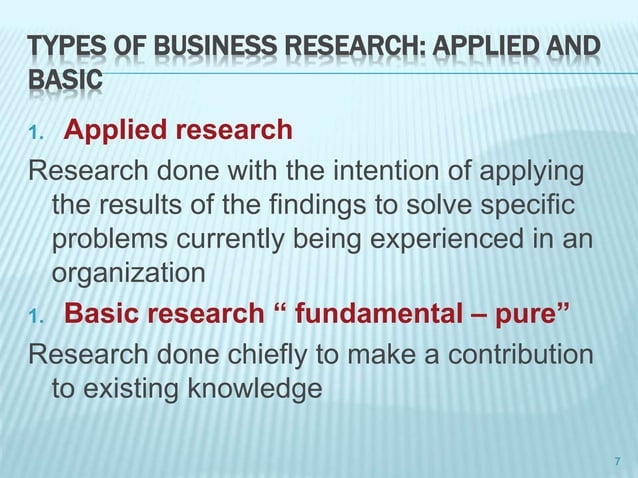 Business Research Method | PPTX