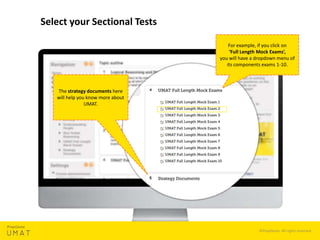 PrepGenie UMAT LMS Guide | PPTX