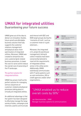 Umax for integrated utilities | PDF