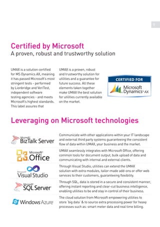 Umax for water companies | PDF