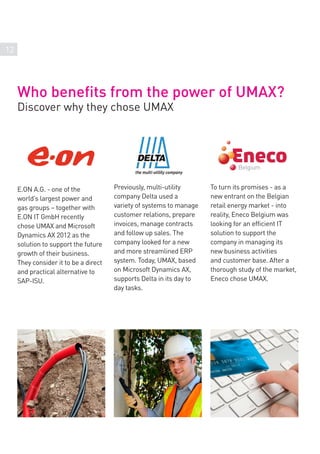 Umax for water companies | PDF