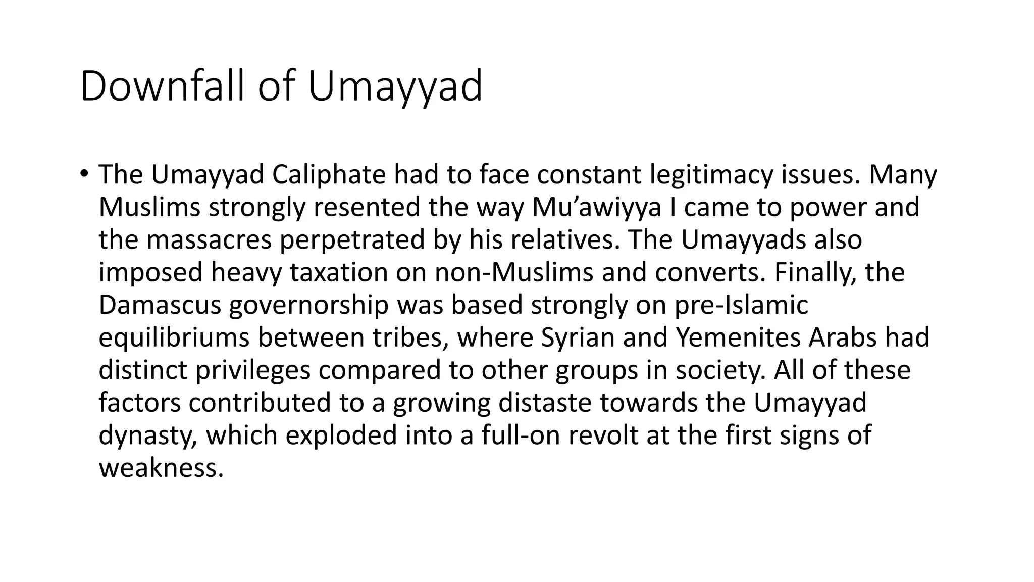 Umayyad Caliphate rulers 12 TO 14.pptx