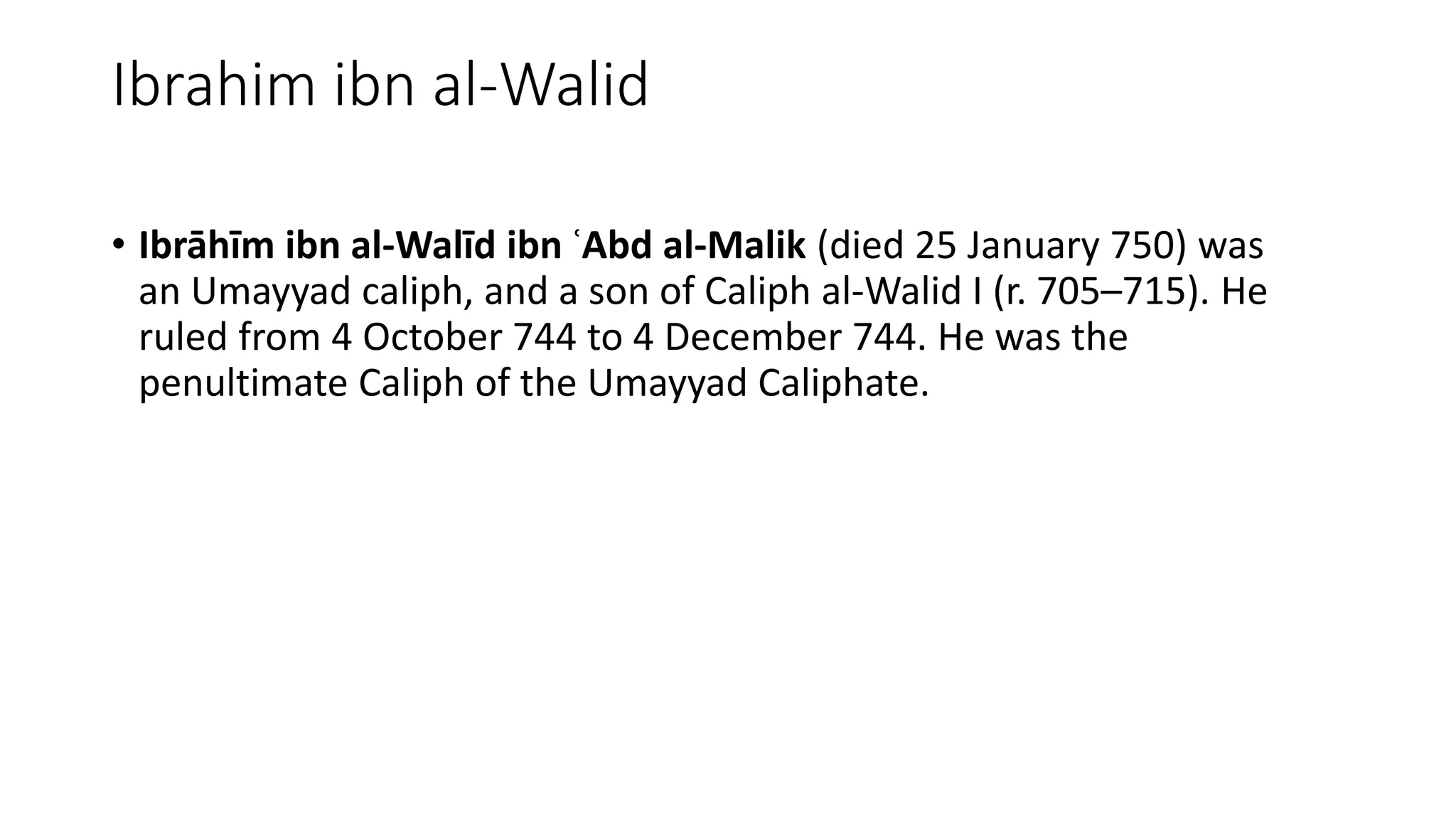 Umayyad Caliphate rulers 12 TO 14.pptx