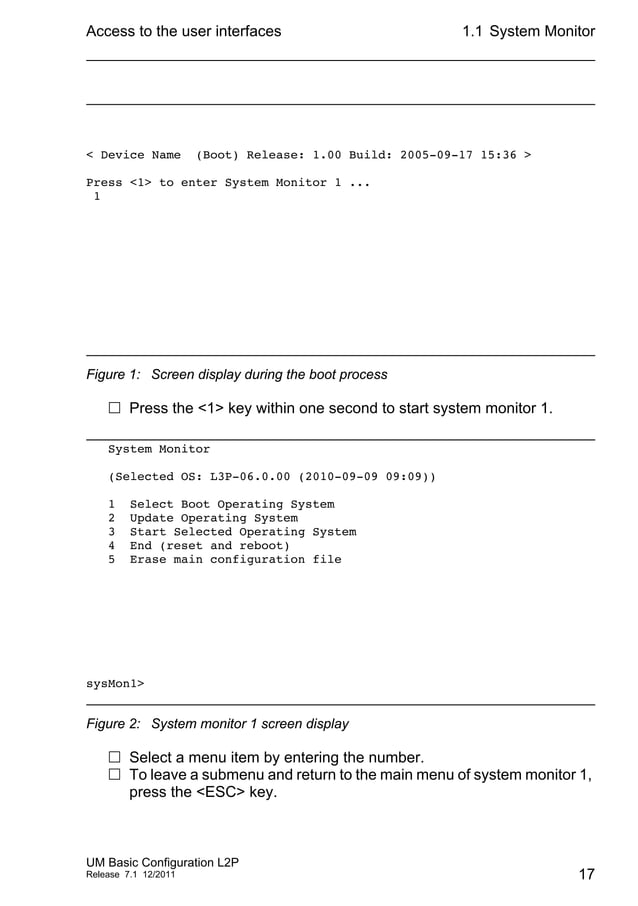 Um basic config_l2p_rel71_en | PDF | Computer Networking | Computing