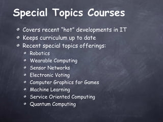 UMBC undergraduate computer science program | PPT