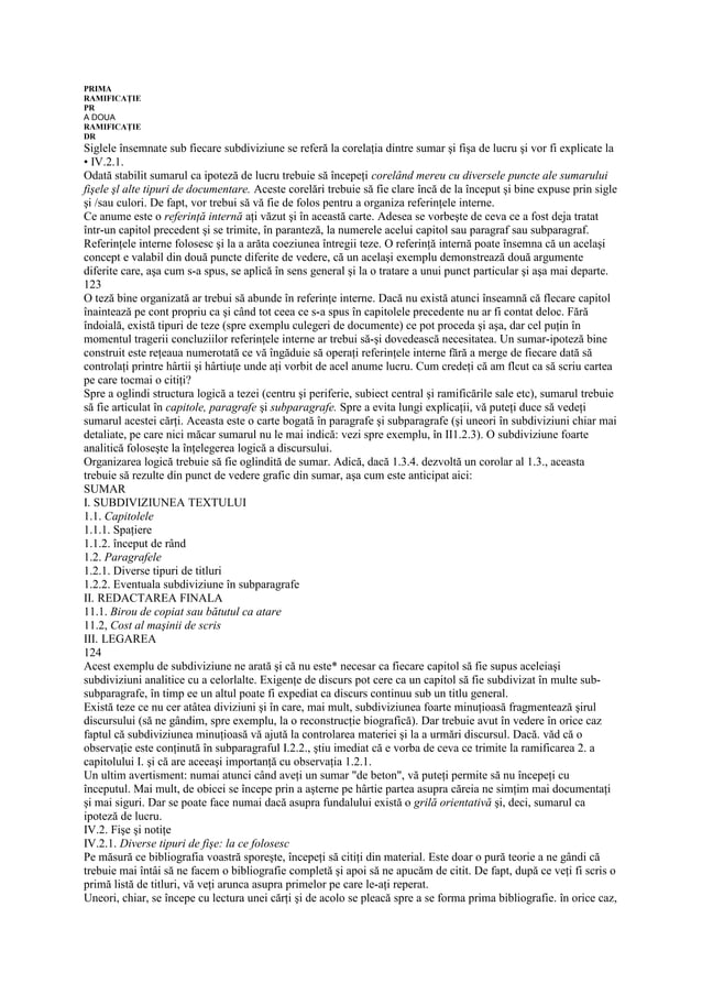 Umberto eco cum se face o teza de licenta | DOC