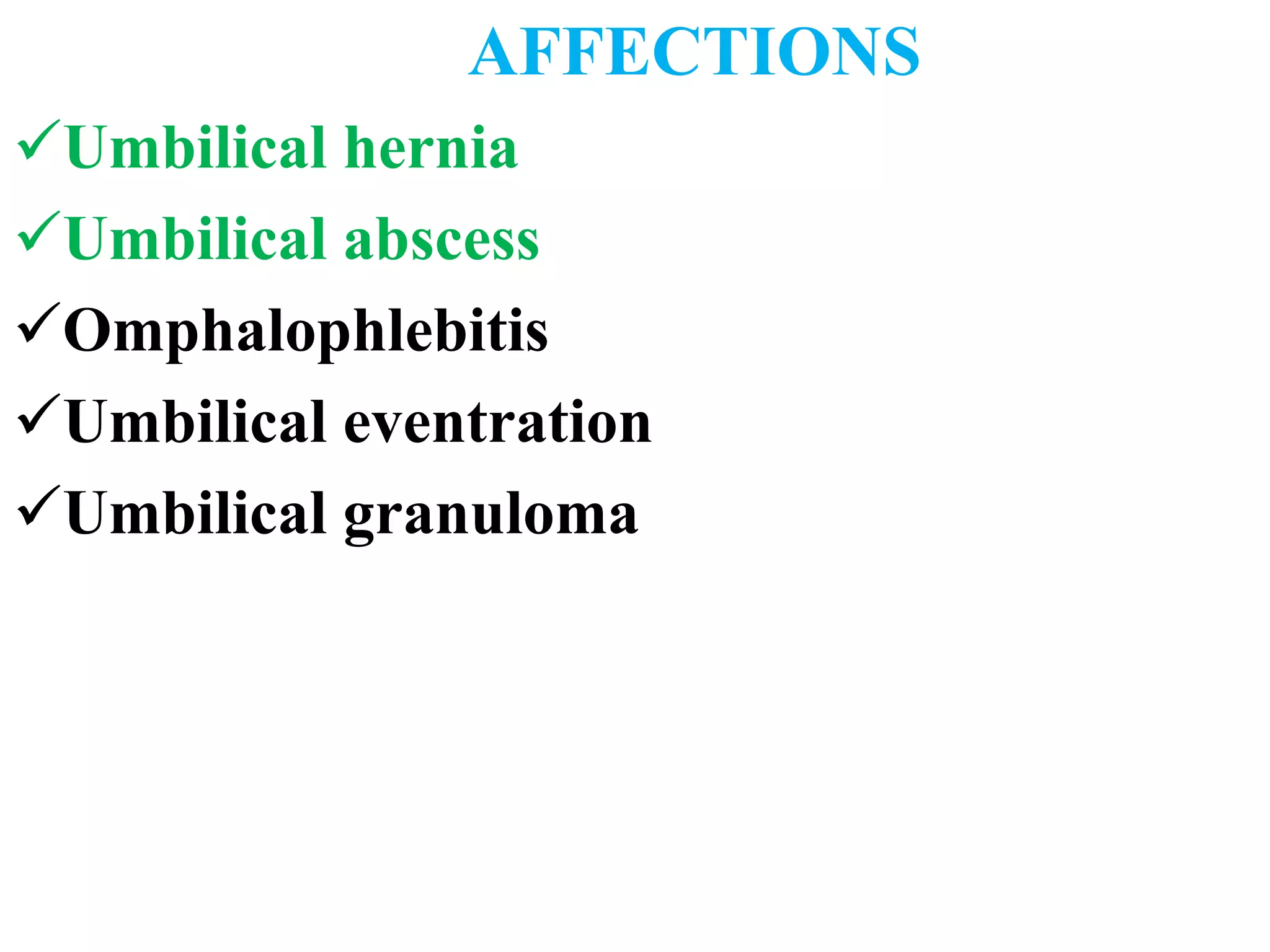 Umbilical disease | PPTX