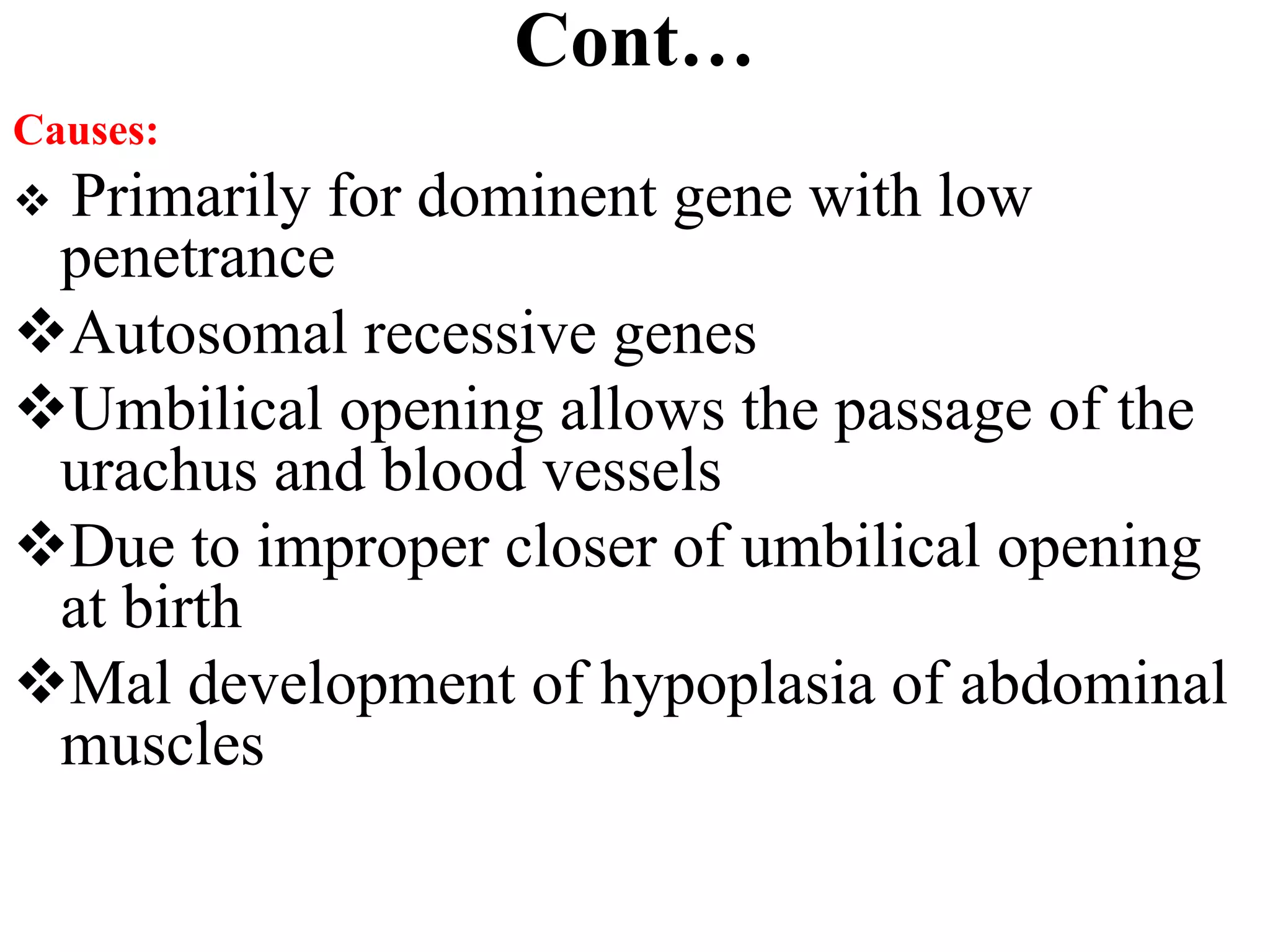 Umbilical disease | PPTX