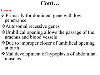 Umbilical disease | PPTX