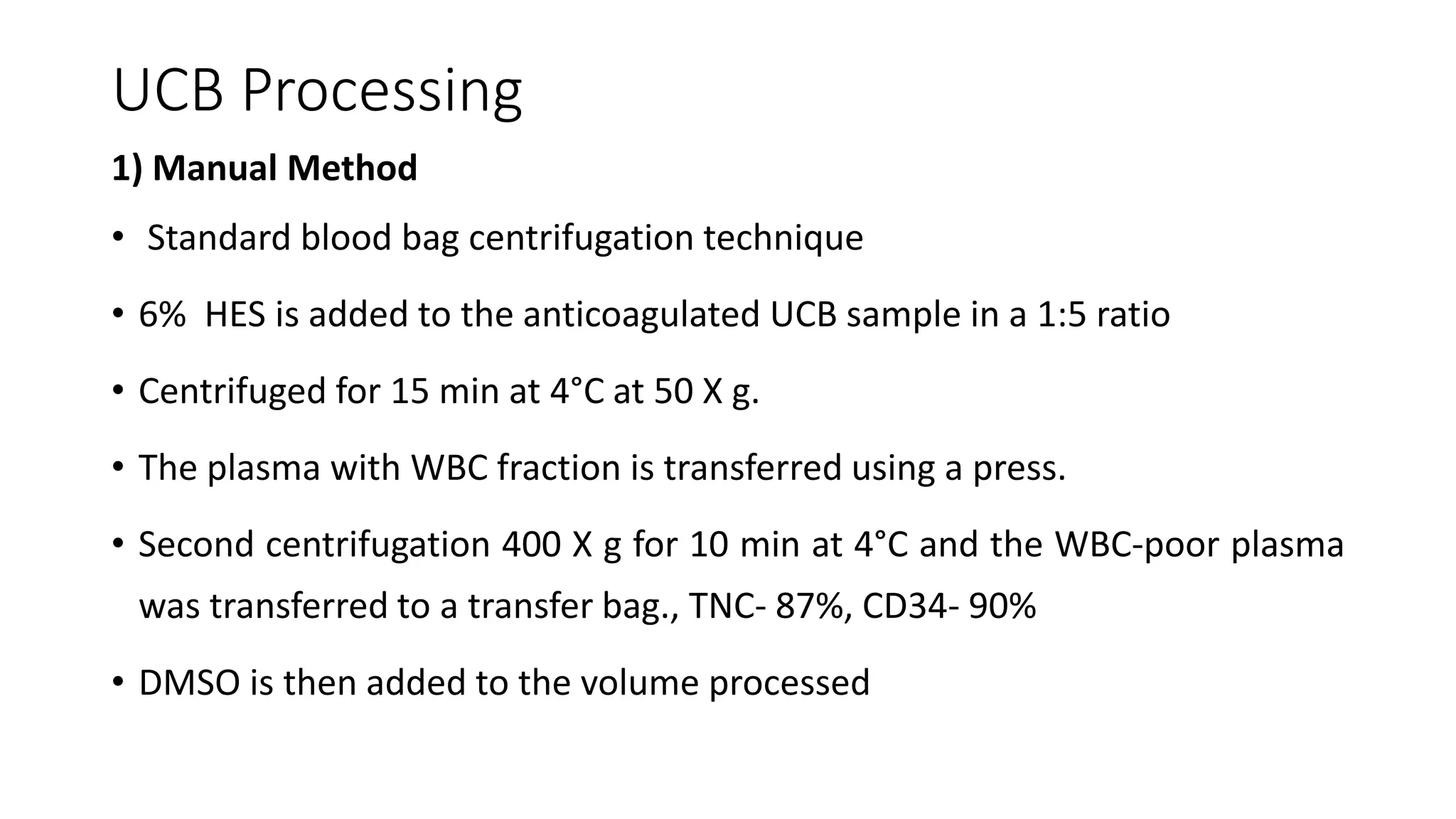 Umbilical cord blood banking (ucb) (1) qwe | PPT