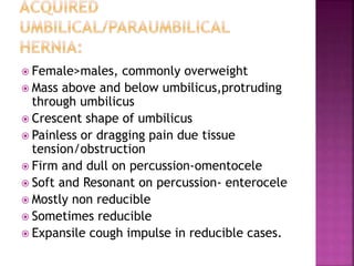 Umbilical hernia by Dr. kiran maindale | PPTX | Pregnancy ...