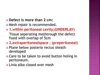Umbilical hernia by Dr. kiran maindale | PPTX