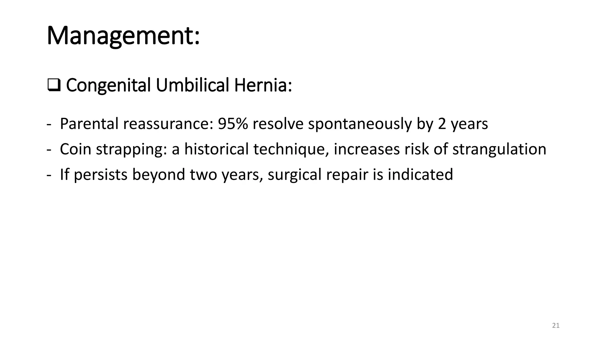 Umbilical Paraumbilical Hernia- Saral | PPTX