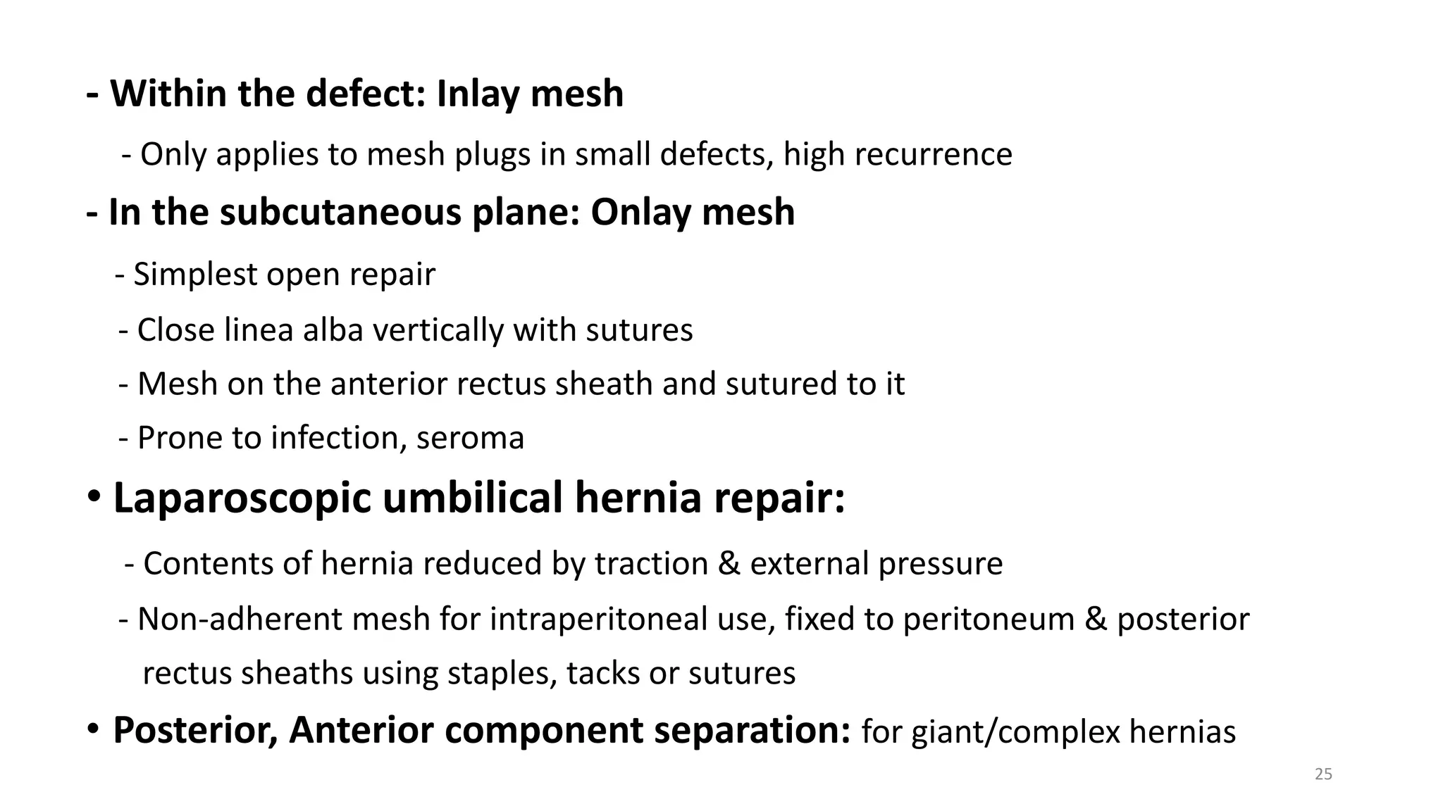 Umbilical Paraumbilical Hernia- Saral | PPTX