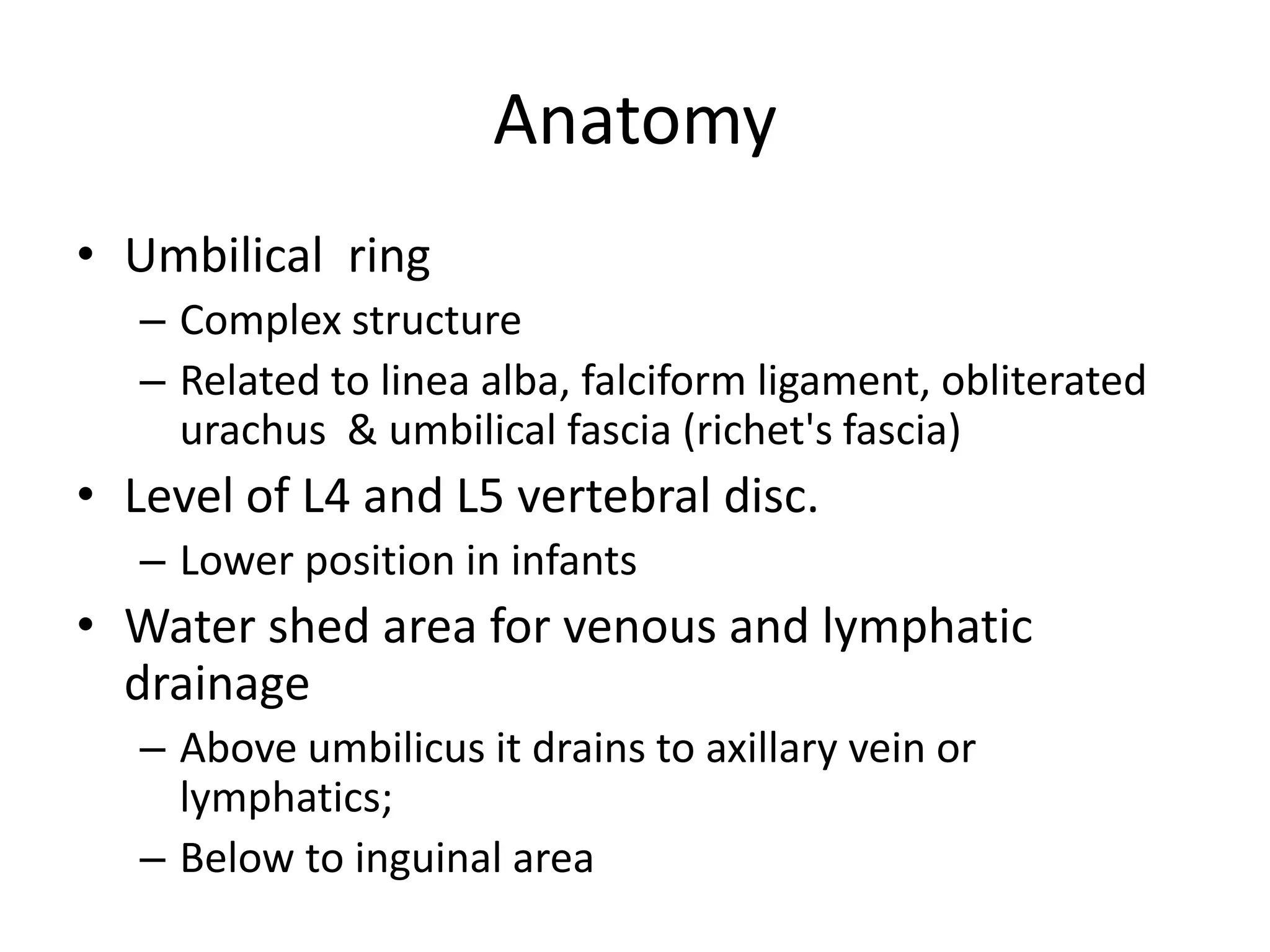 Umbilical, paraumbilical, incisional hernia revision | PPTX